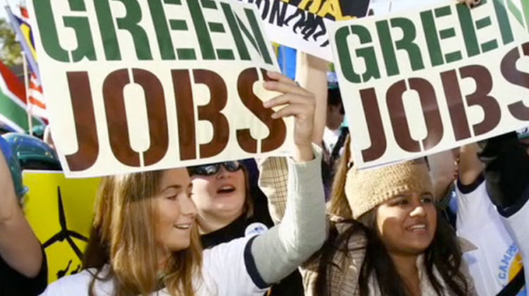 Government talks green jobs